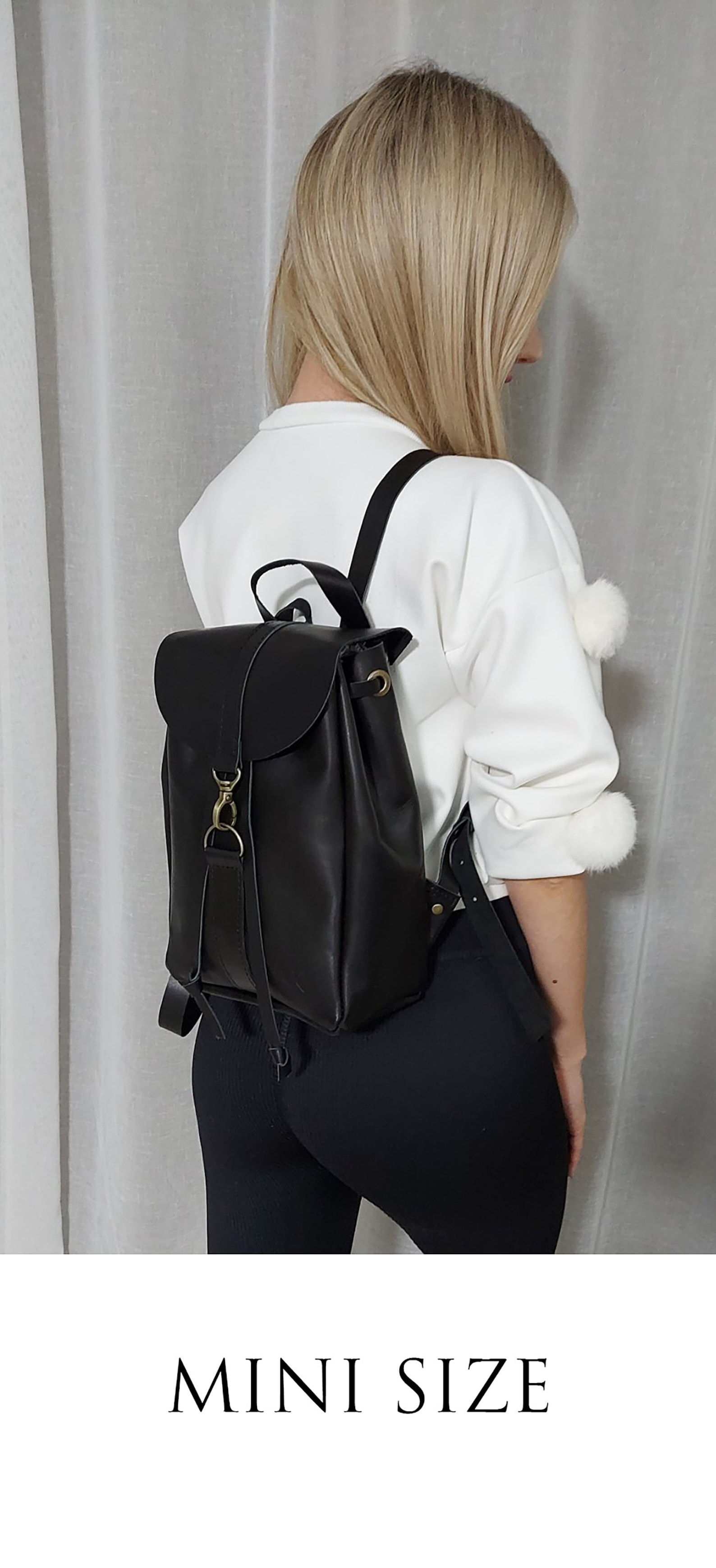 Leather Backpack Women / Women Leather Backpack / Leather Bag - Etsy