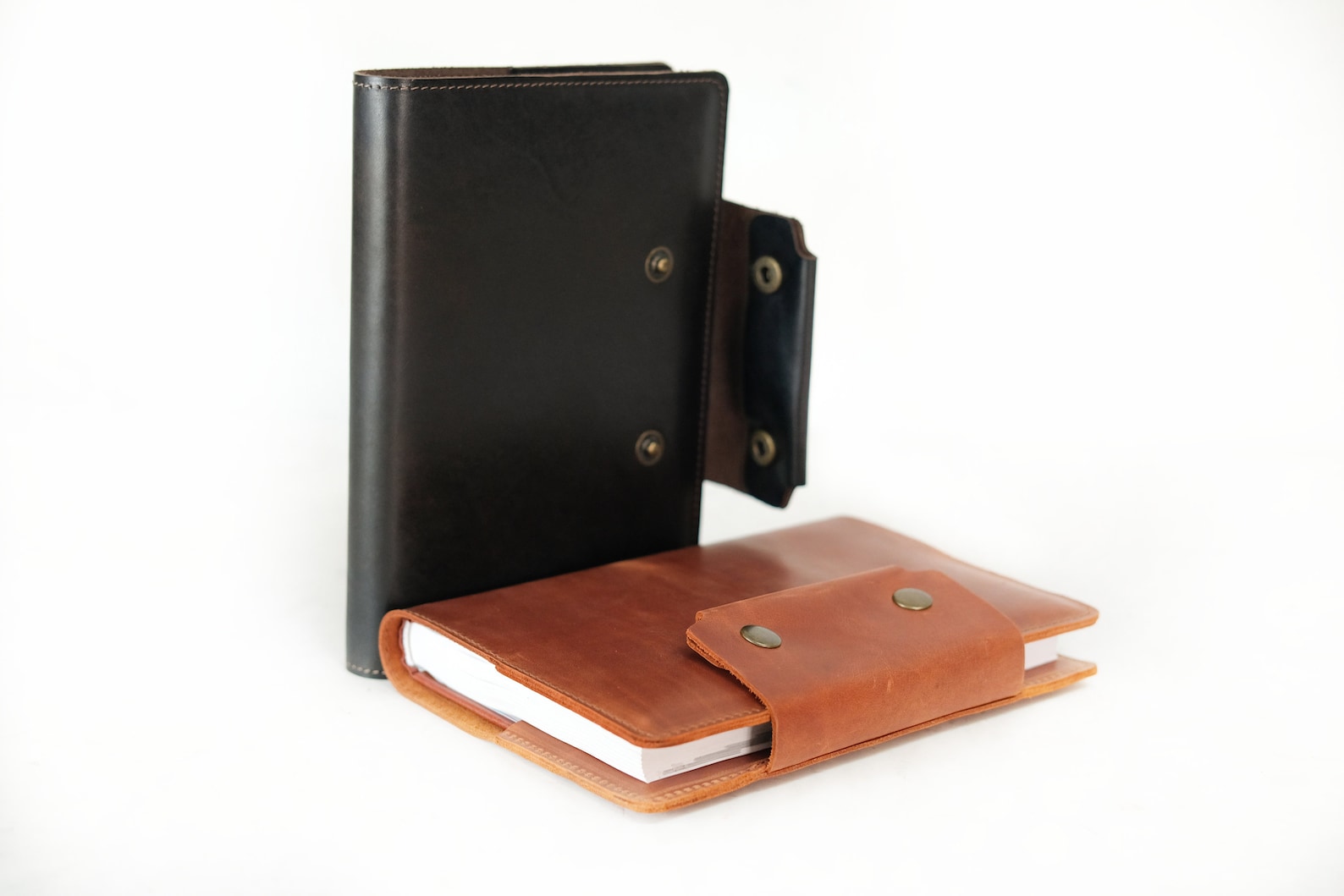 Leather Notebook Cover, Leather Book Cover, Leather Bible Cover ...