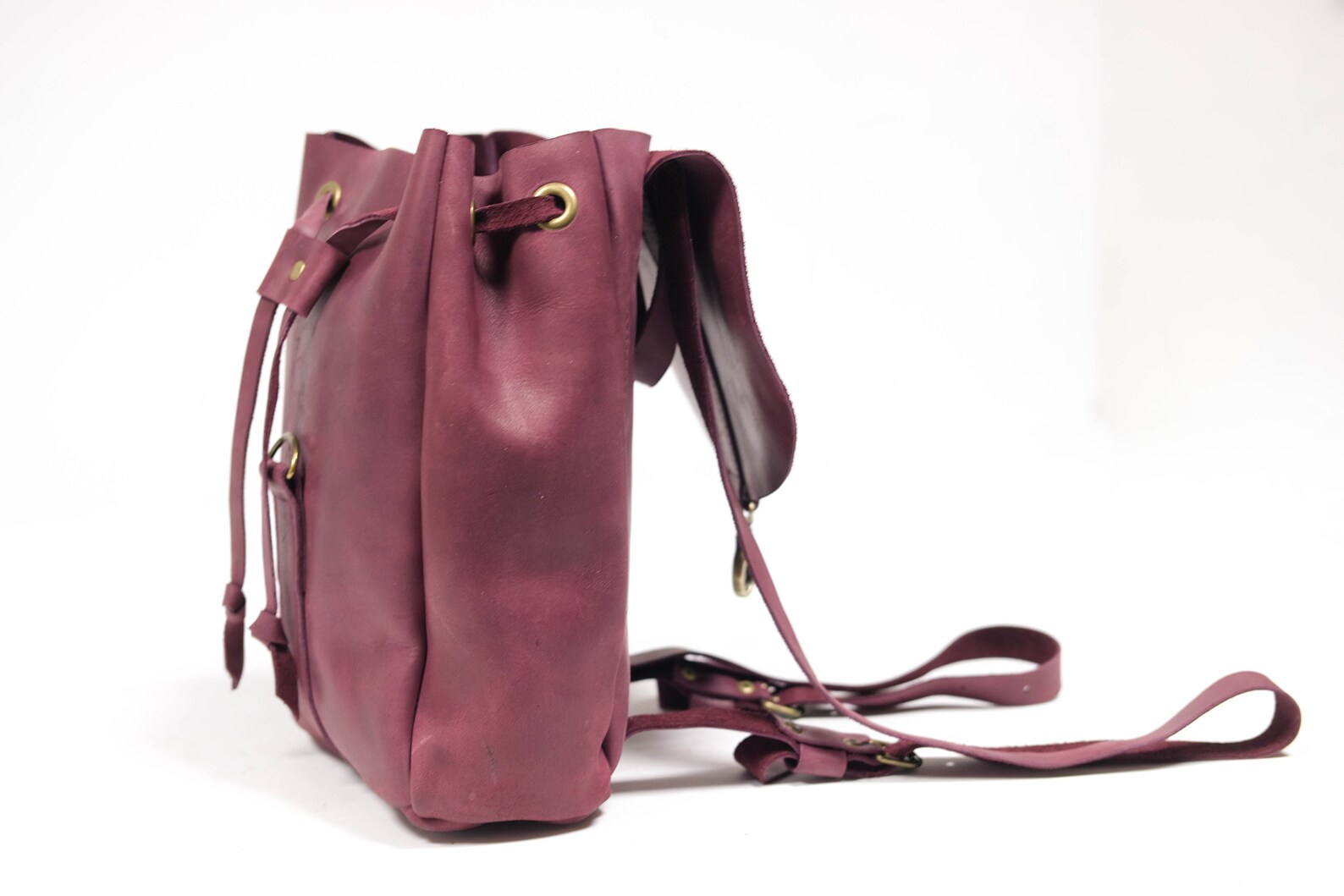 Leather Backpack Women / Women Leather Backpack / Leather Bag - Etsy