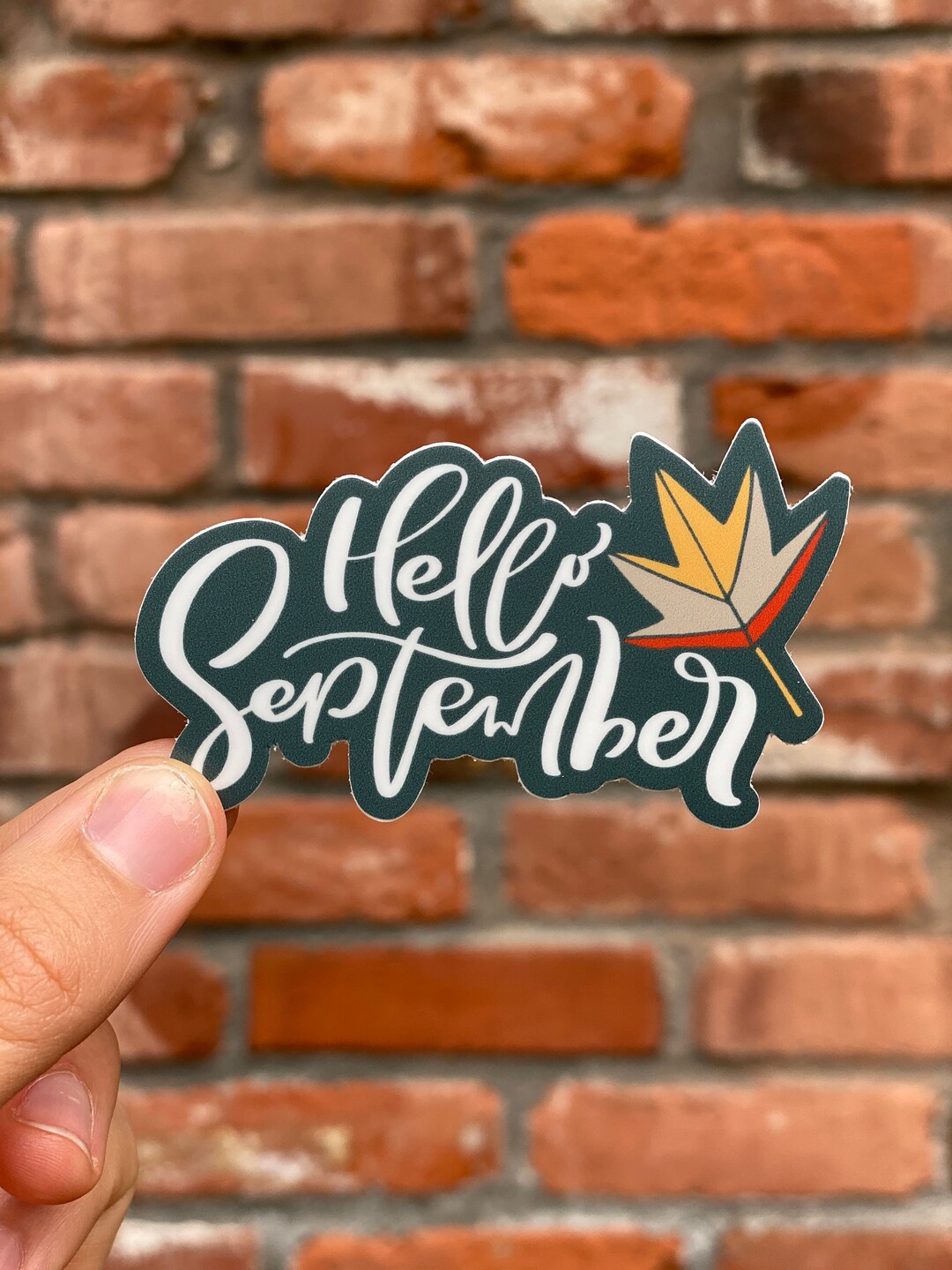 Hello September Sticker - Etsy