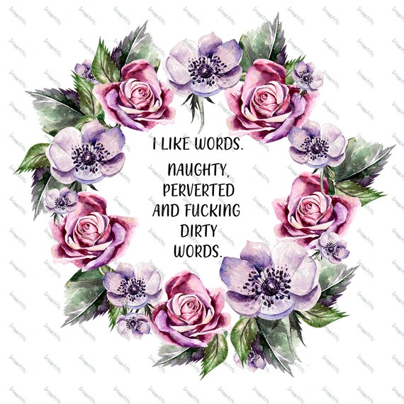 I Like Words Digital Image Instant Download PNG | Etsy