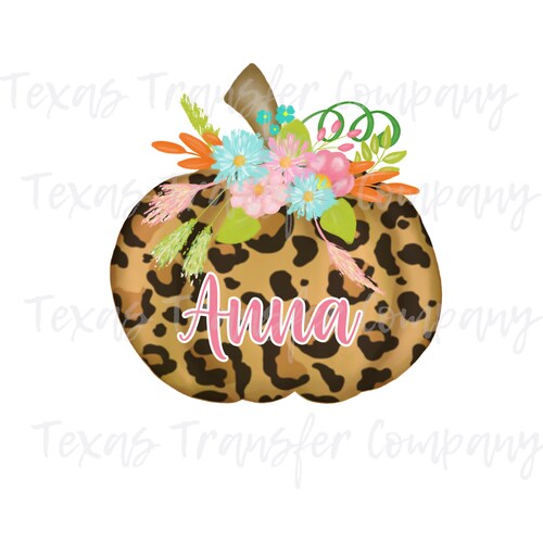 Watercolor Pumpkin Sublimation Heat Transfer Cotton Tshirt | Etsy