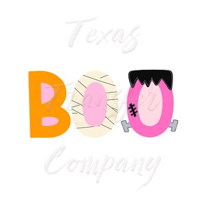 Kids Boo Halloween Sublimation Transfer, Cotton Tshirt Transfer, Ready ...