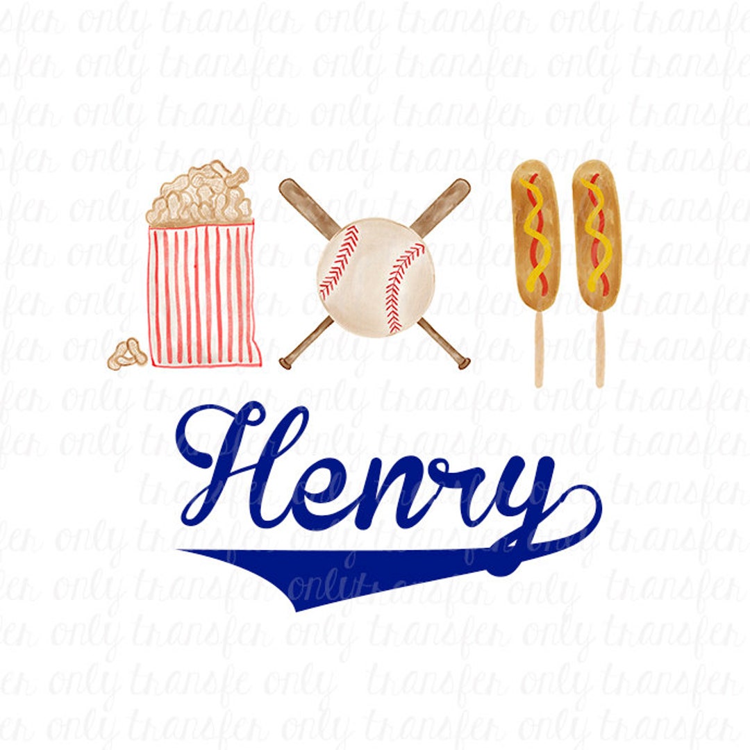 Baseball Sublimation Design, Sublimation Transfer, Personalized ...