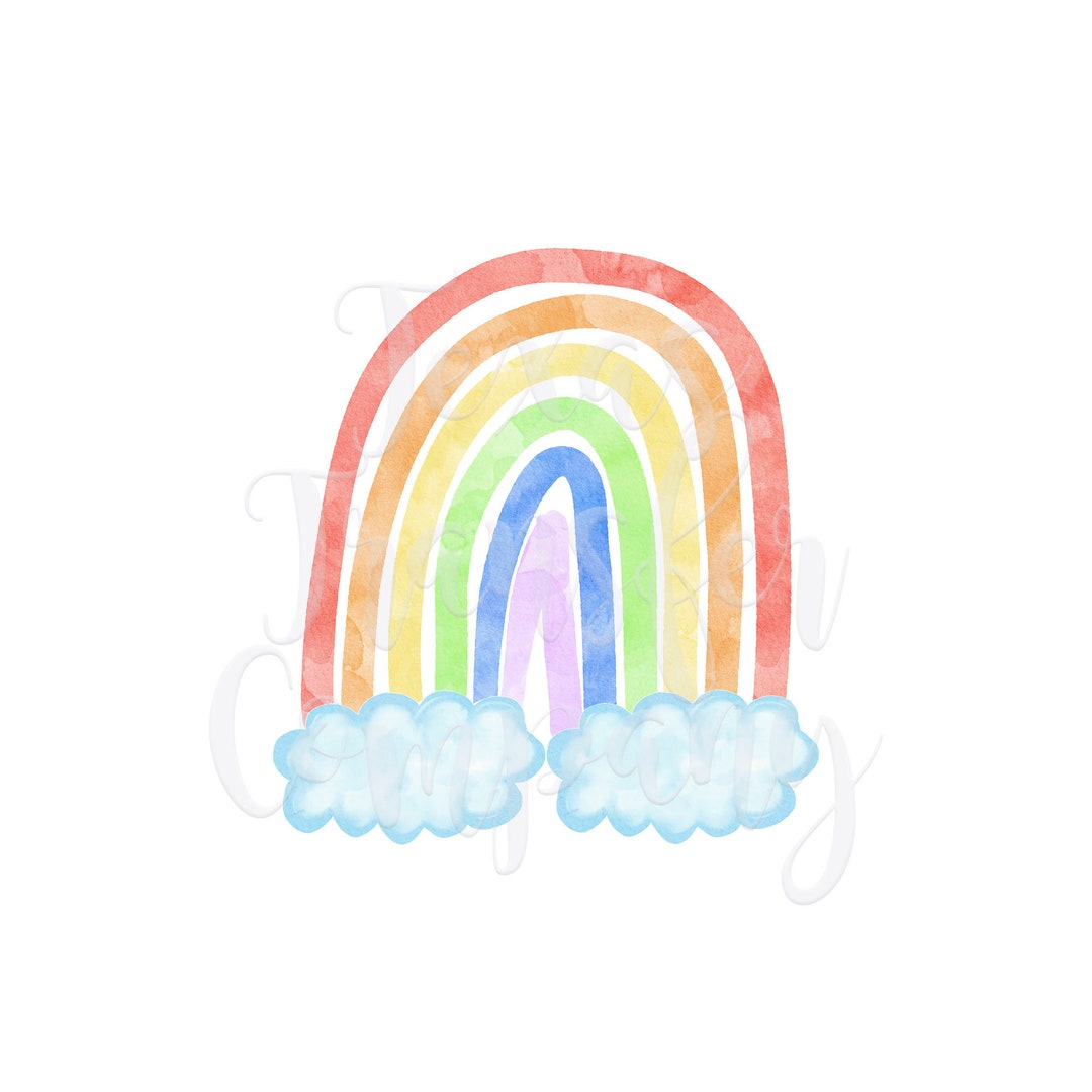 Rainbow Sublimation Heat Transfer, Cotton Tshirt Transfer, Ready to ...