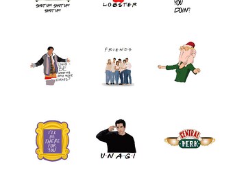 Friends Themed Party / Friends Themed Cake Topper / Friends - Etsy