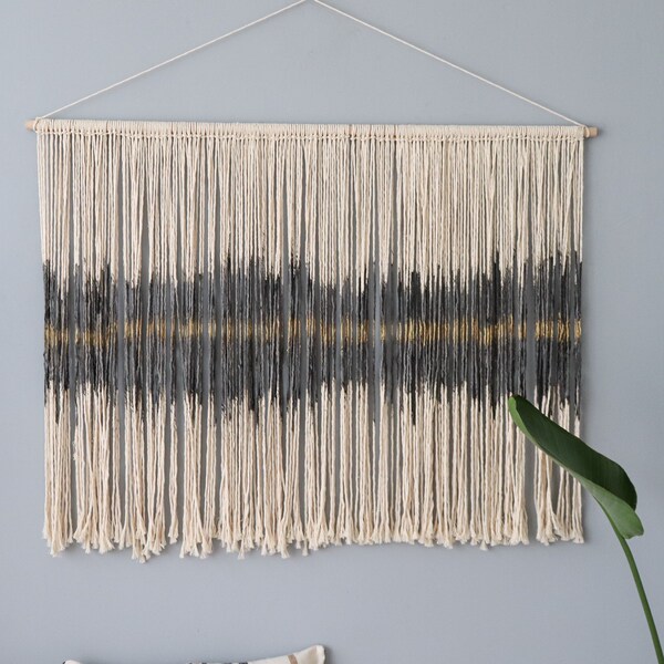 Dyed Macrame Wall Hanging - Etsy