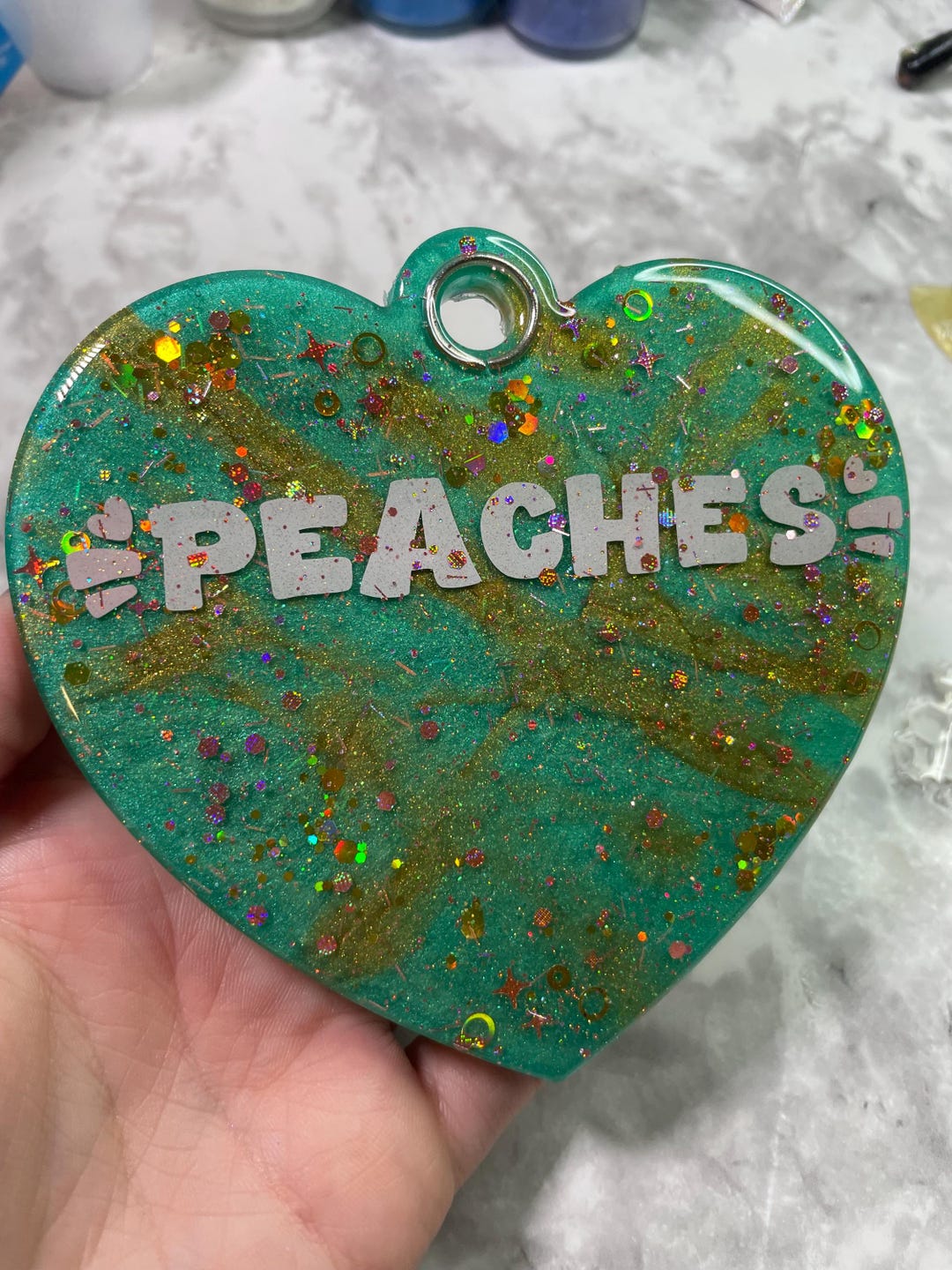 Custom Fursuit Name Tag – Large Solid Resin Tag, Made to Order - Etsy