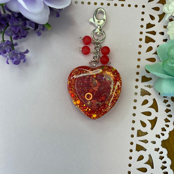 Resin Keychain - Etsy