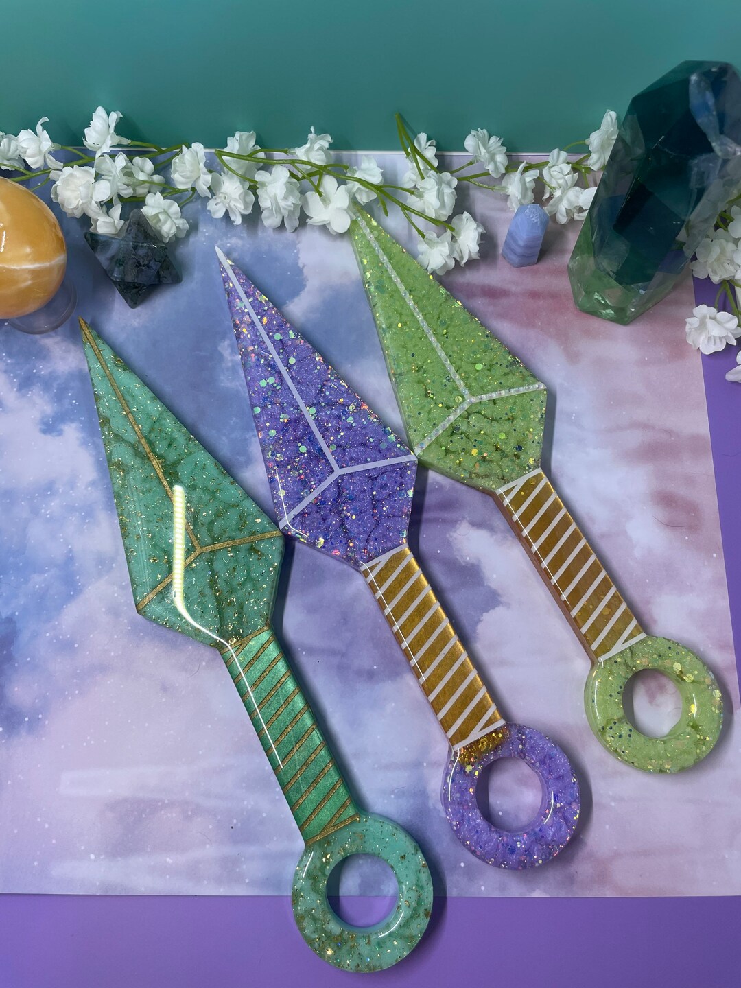 Handmade Resin Kunai – Anime Cosplay Prop, Decorative Fan Gift - Etsy