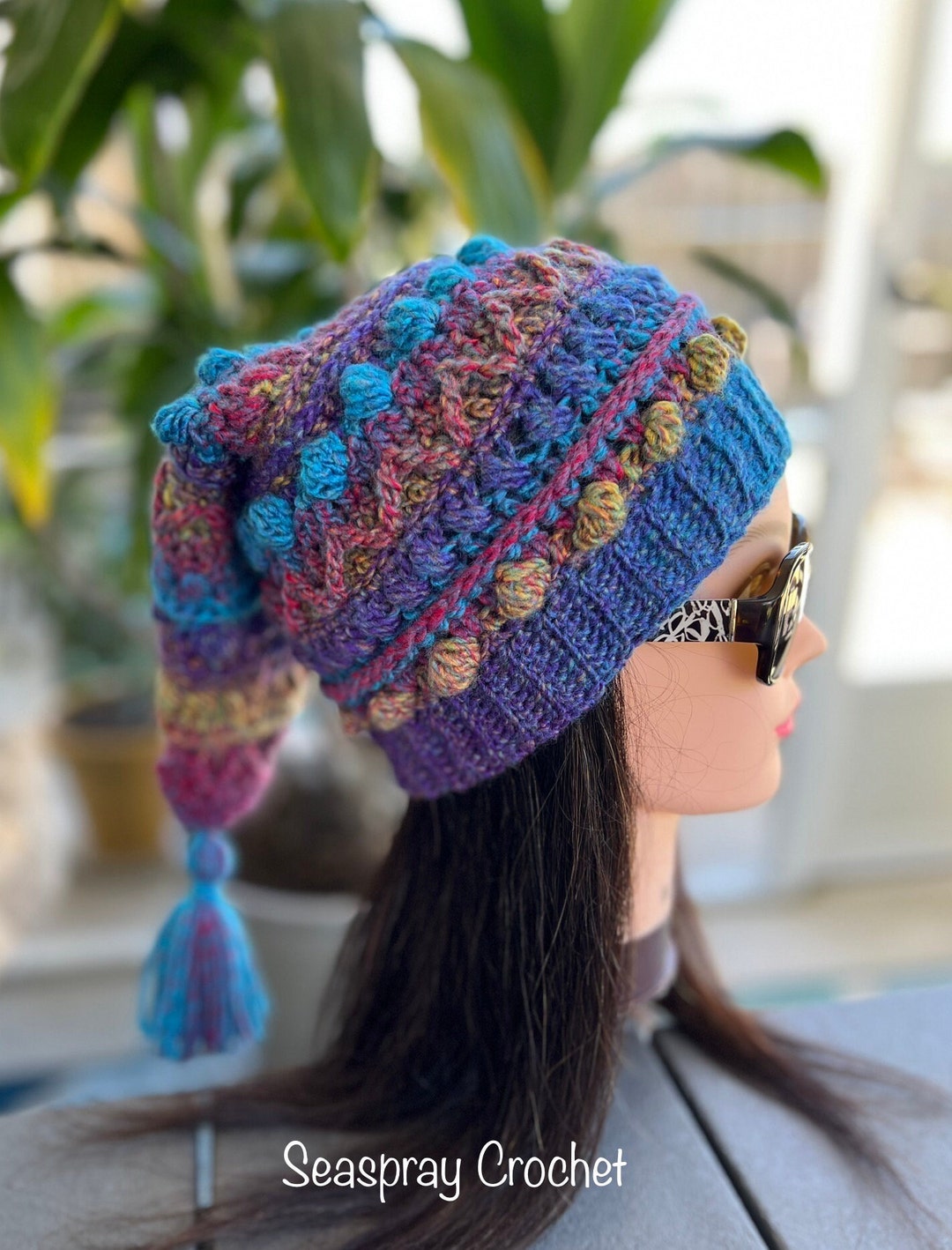 Crochet Pixie Hat, Fable Pixie Hat, Boho Style Hat, Festival Hat - Etsy