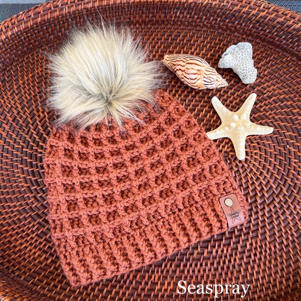Waffle Hat - Etsy