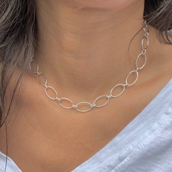 Oval Link Chain - Etsy