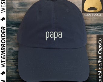 Custom Papa Hat | Etsy