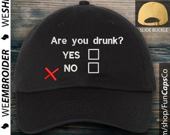 Funny Drunk Cap - Etsy
