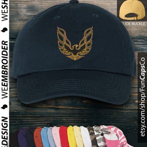 Pontiac Firebird Hat - Former Car Brand Cap - Embroidered Hat ...