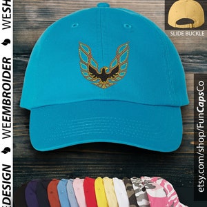 Pontiac Firebird Hat - Former Car Brand Cap - Embroidered Hat ...