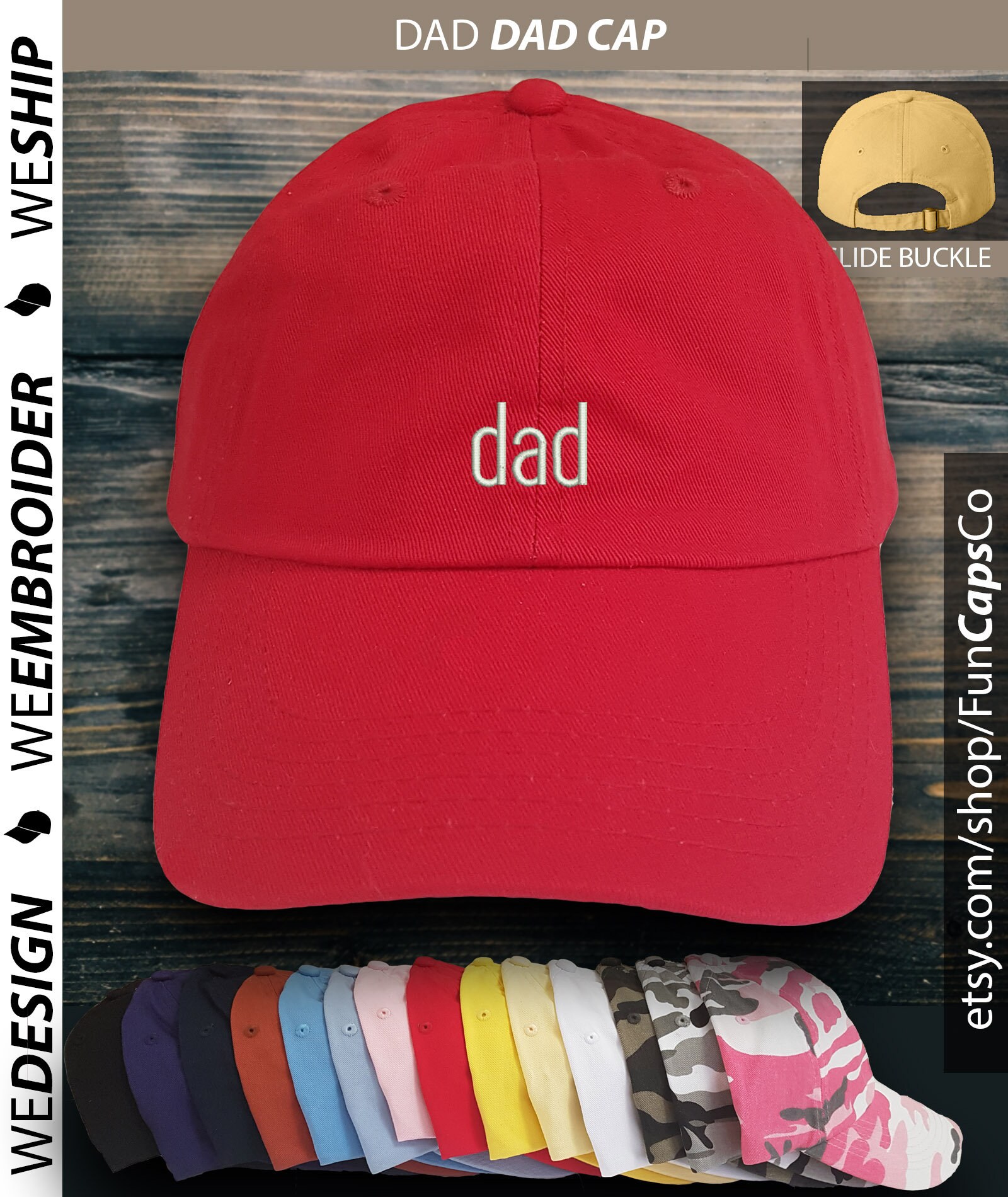 DAD Hat Dad Style Hat Embroidered Hat Dad Dad Capfun Hat - Etsy
