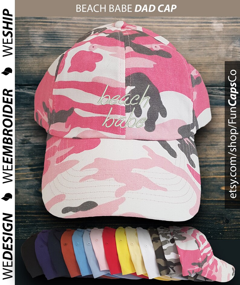 Beach Babe Cap Beach Babe Hat // One Size Fits All Fun - Etsy