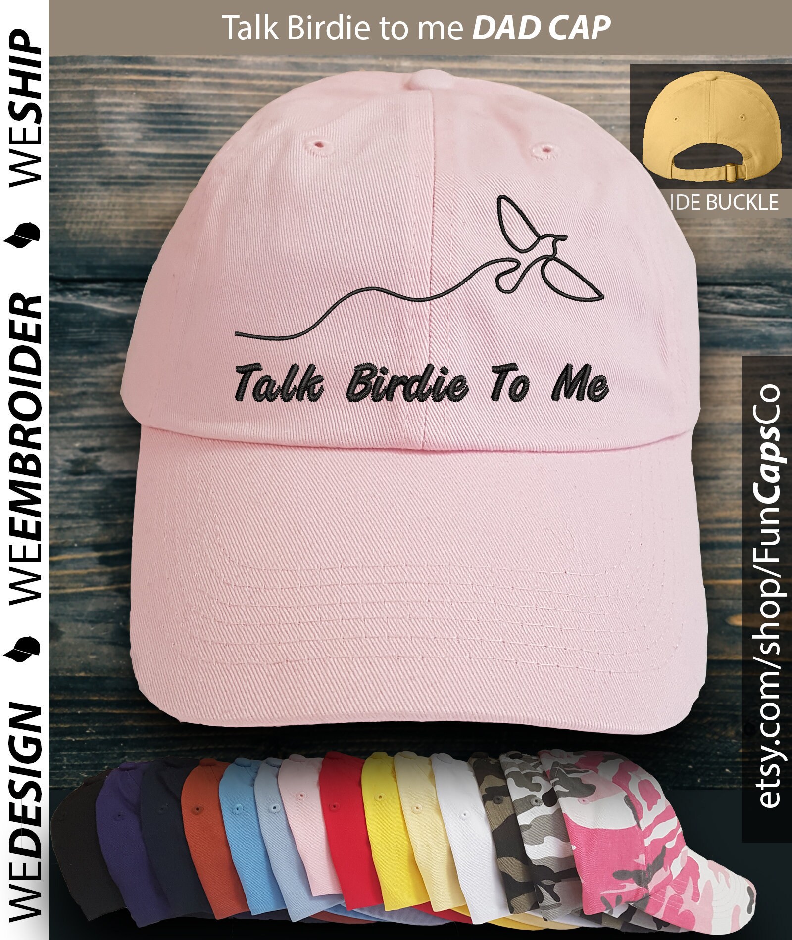 Talk Birdie to Me Baseball Cap - Etsy UK