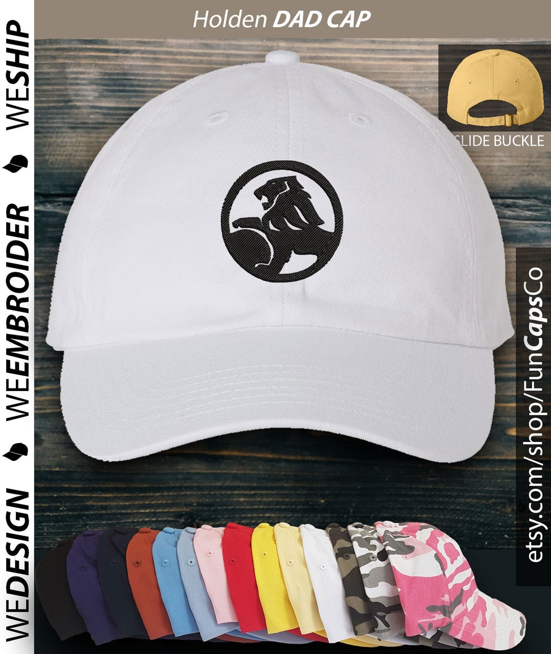 Holden Hat Former Car Brand Cap Embroidered Hat Adjustable Cotton Dad ...