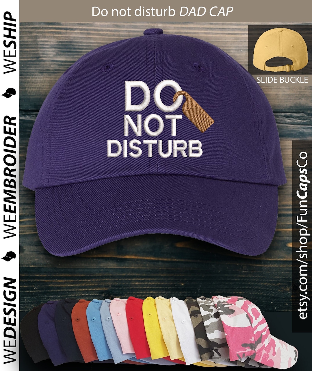 Do Not Disturb Hat Funny Cap Design Embroidered Hat - Etsy