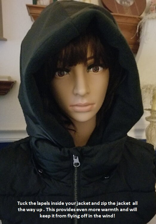 Slick Black Vinyl. This Updated Rain Hood is Not Only Pretty - Etsy