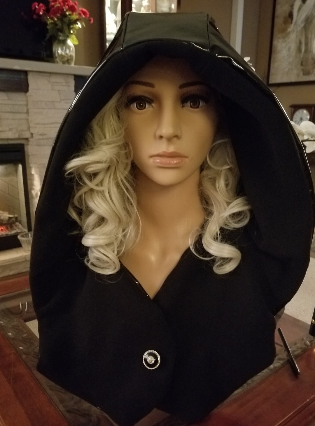 Slick Black Vinyl. This Updated Rain Hood is Not Only Pretty, It's ...