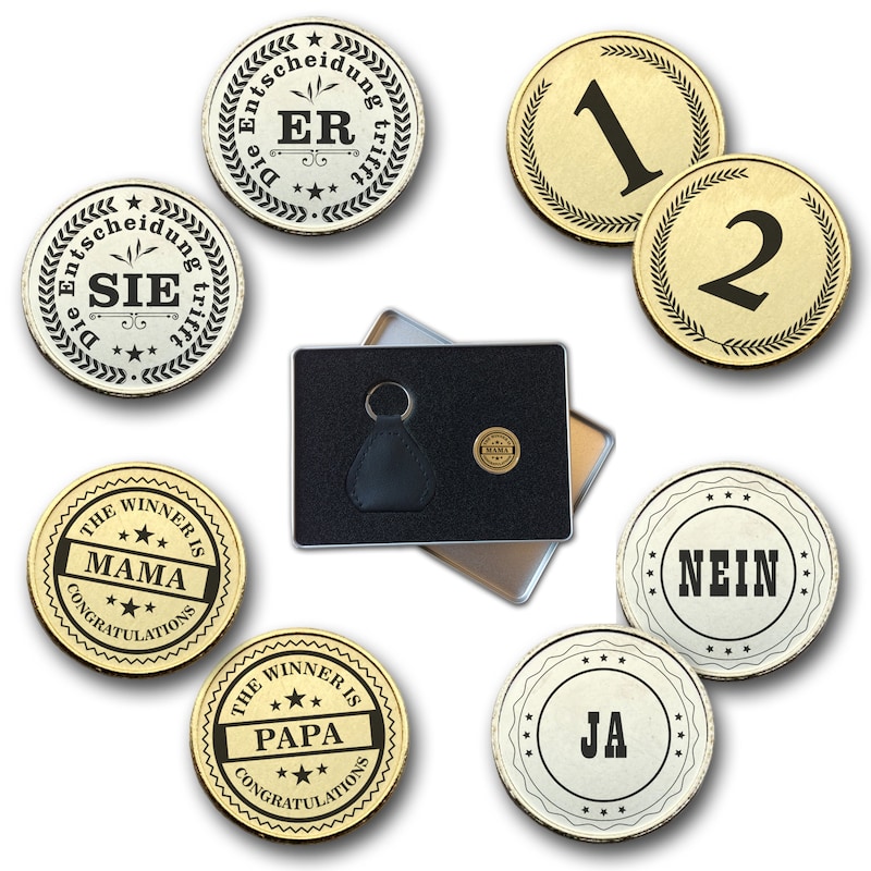 Decision Coin - Etsy UK
