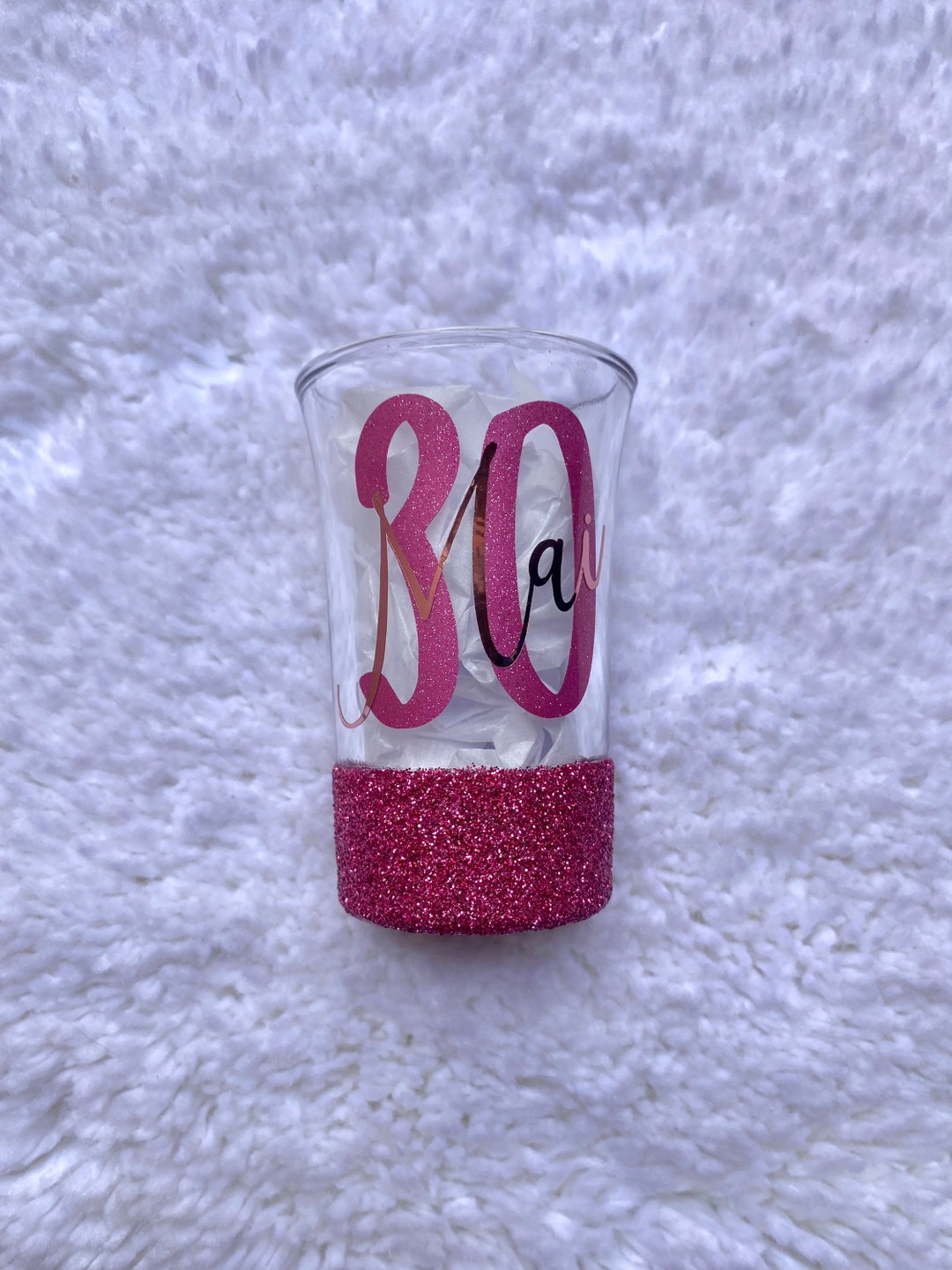 30th Birthday Personalized Shot Glass - Etsy