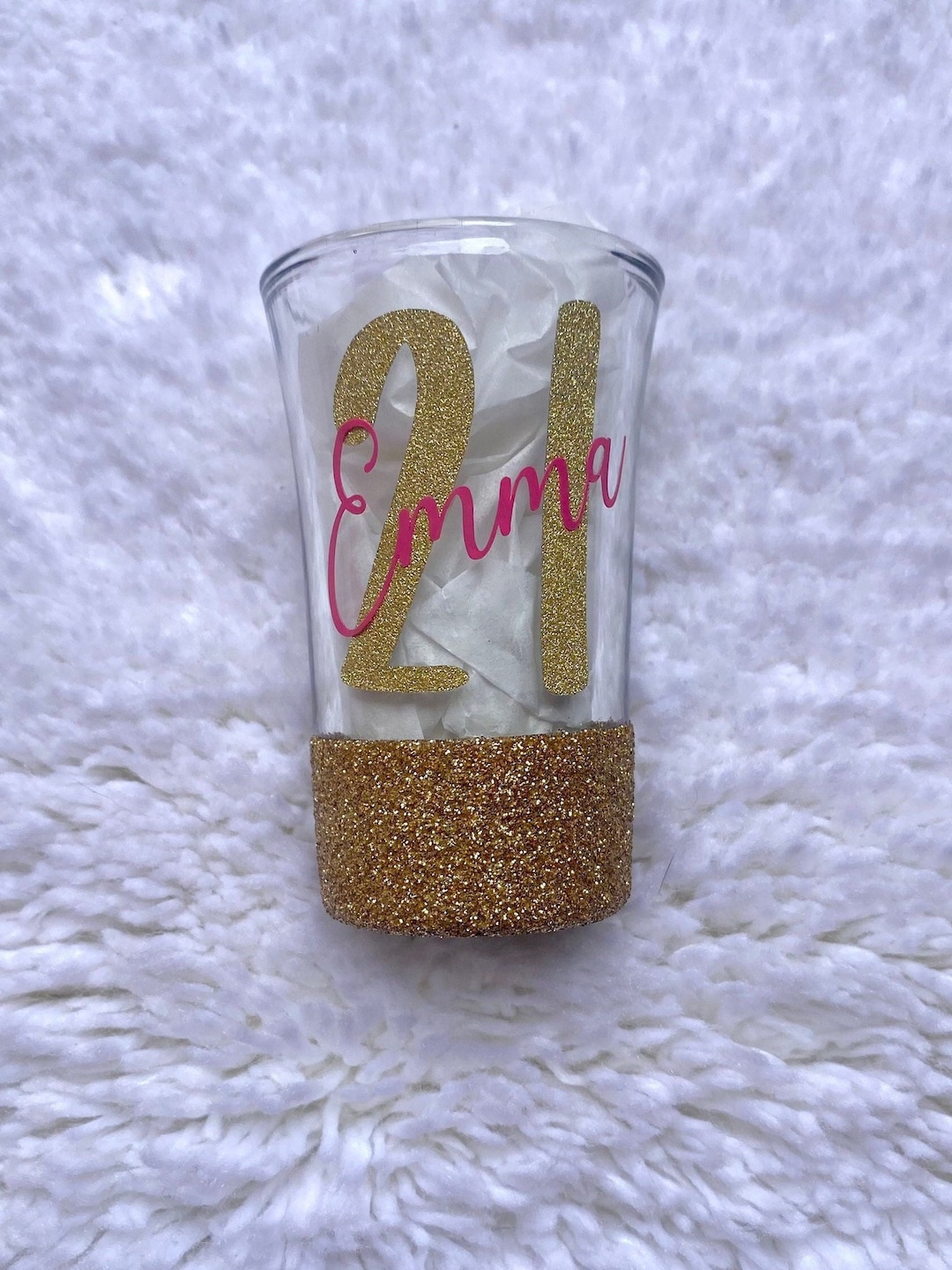 21st Birthday Personalized Shot Glass - Etsy