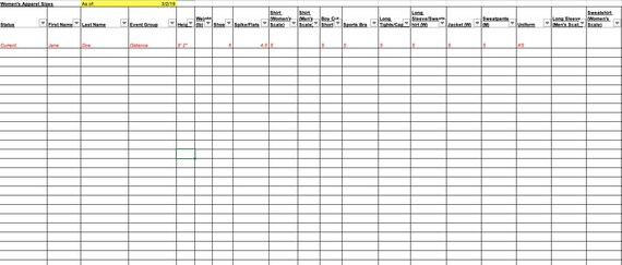 Apparel Inventory Tracker Excel Inventory Spreadsheet ... Apparel Inventory Tracker Excel Inventory Spreadsheet ...