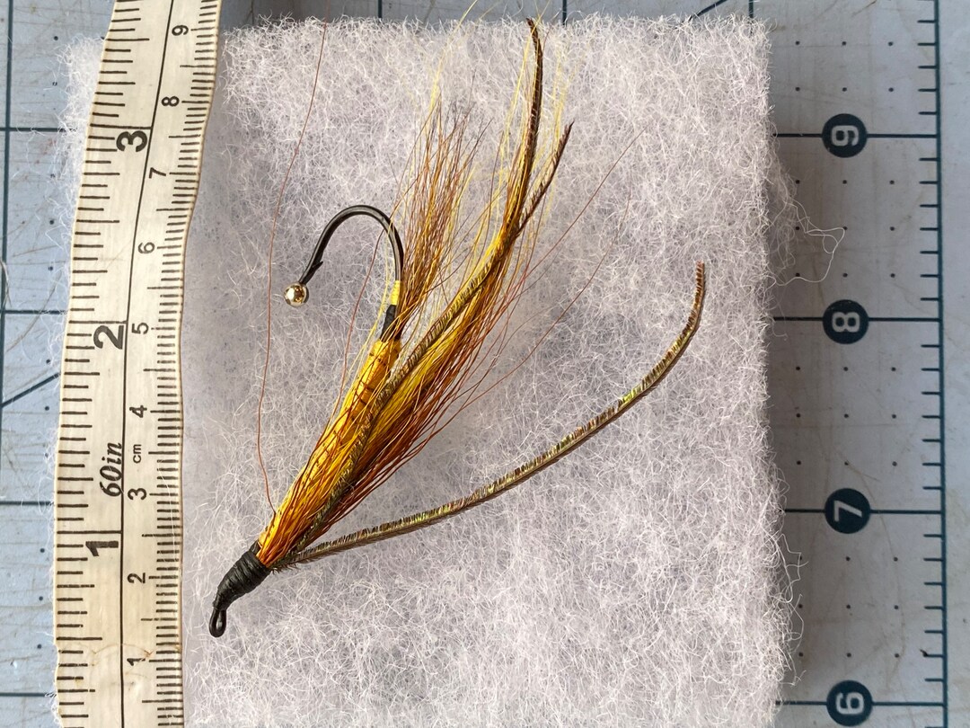 Vintage Fly Fishing Pin - Etsy