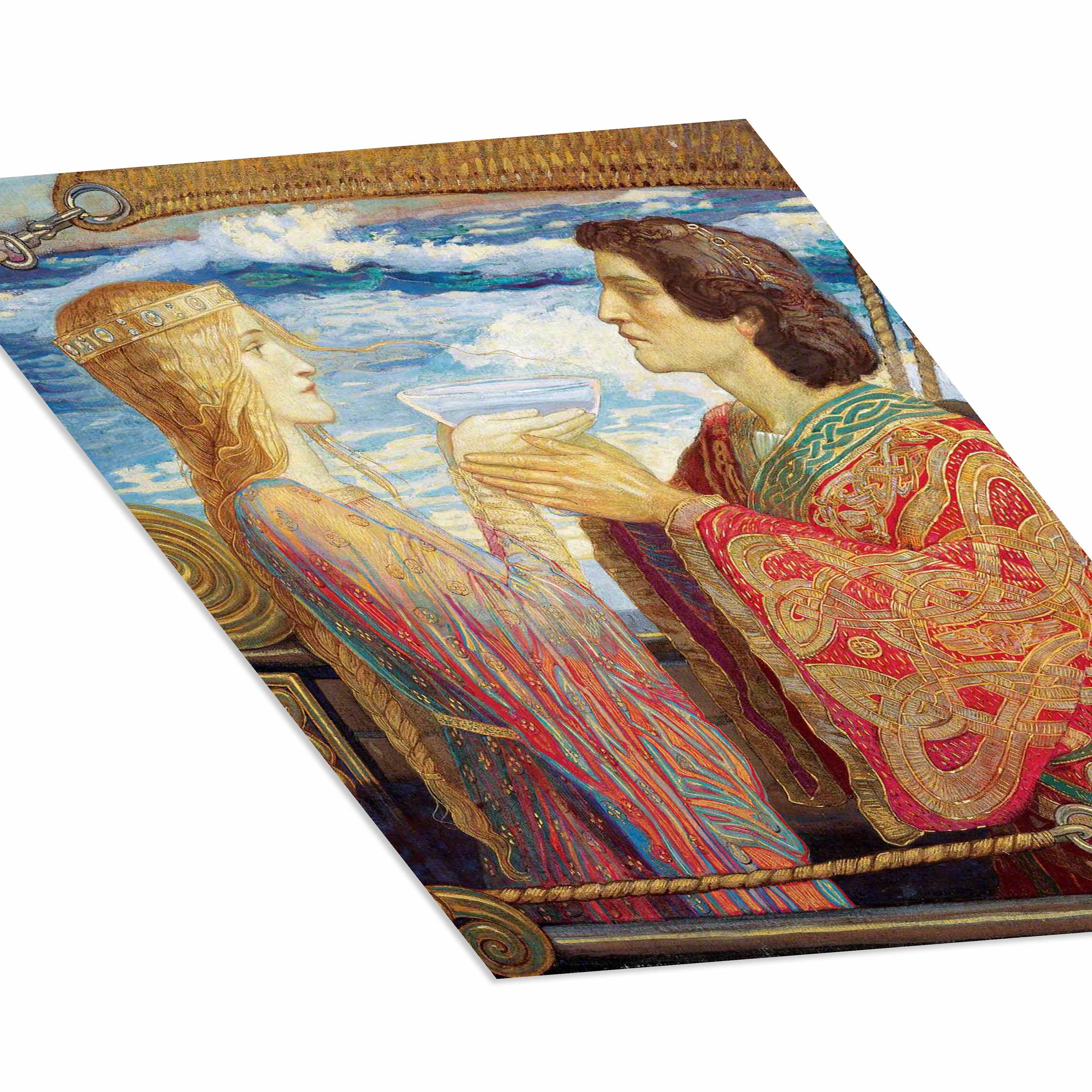 TRISTAN & ISOLDE: Celtic Romantic Legend, John Duncan. Beautiful ...