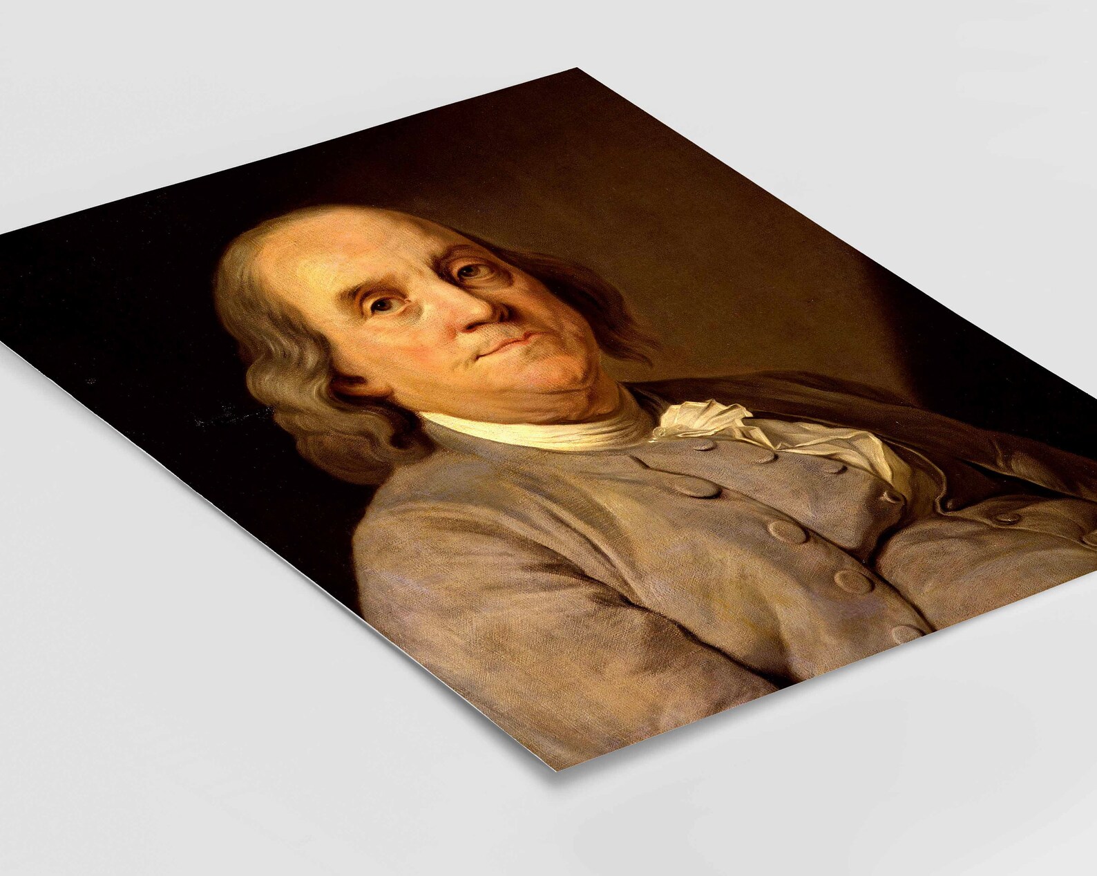 BENJAMIN FRANKLIN Unframed Wall Art Print. Official Historic Portrait ...