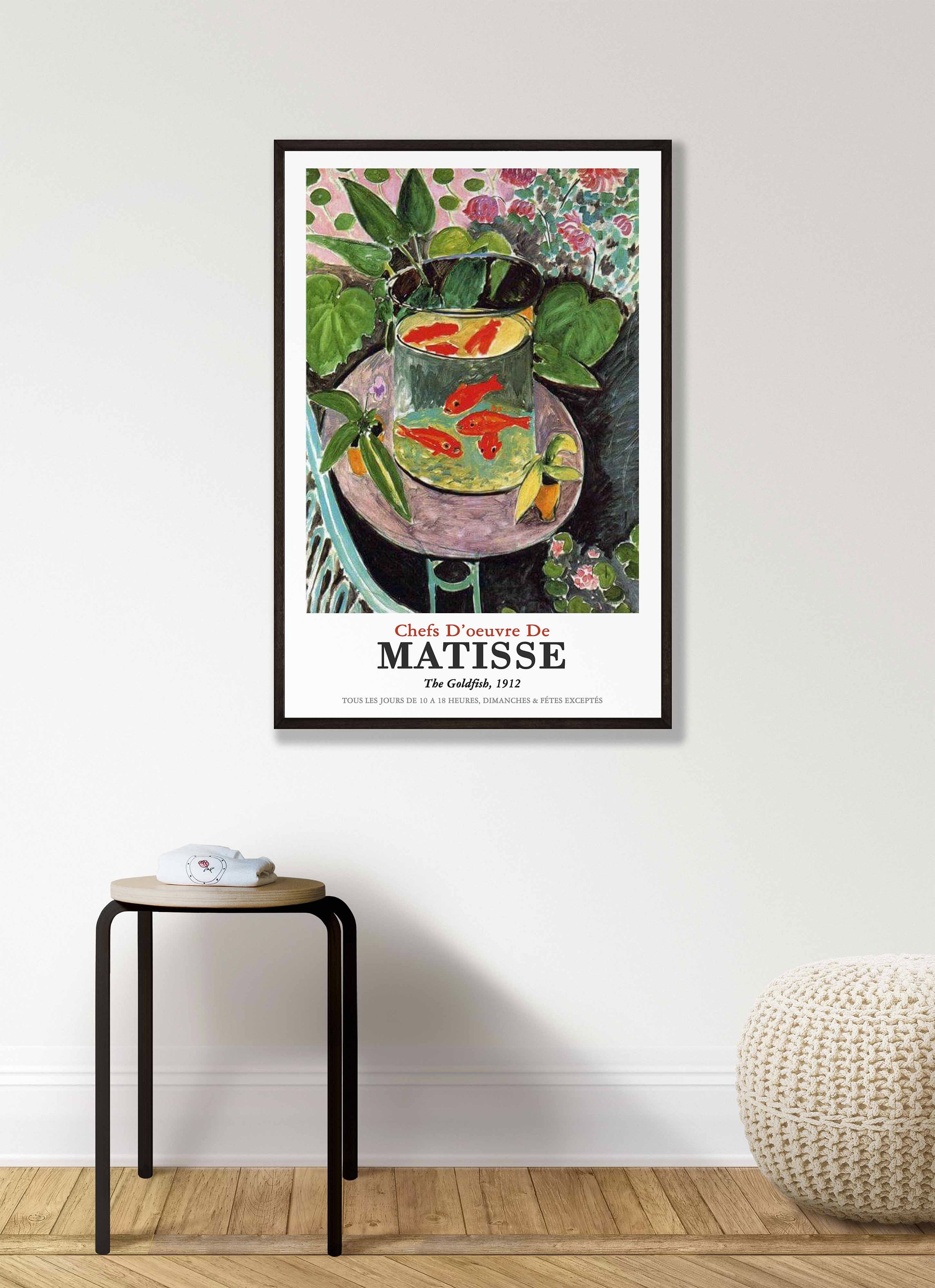 Henri Matisse THE GOLDFISH. Exhibition Wall Art Poster Print - Etsy