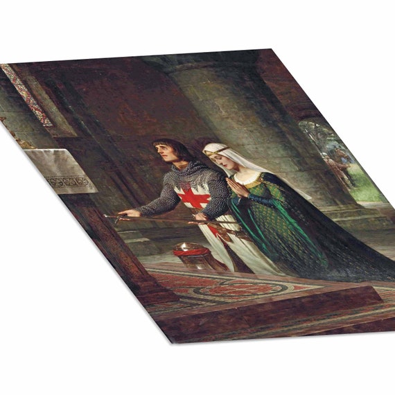 Pre Raphaelite Art Knight