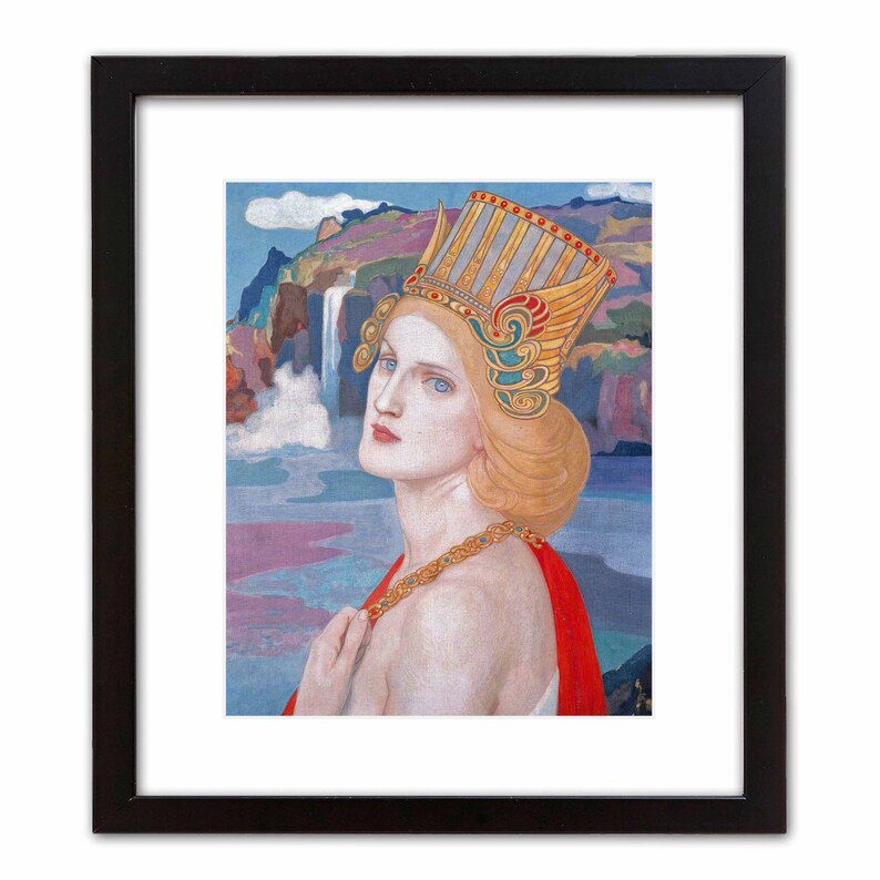 AOIFE the Female Warrior of Irish Celtic Mythology. John Duncan ...