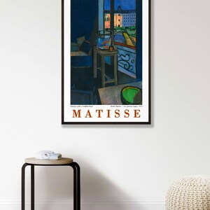 Henri Matisse INTERIOR With GOLDFISH BOWL Exhibition Wall Art - Etsy