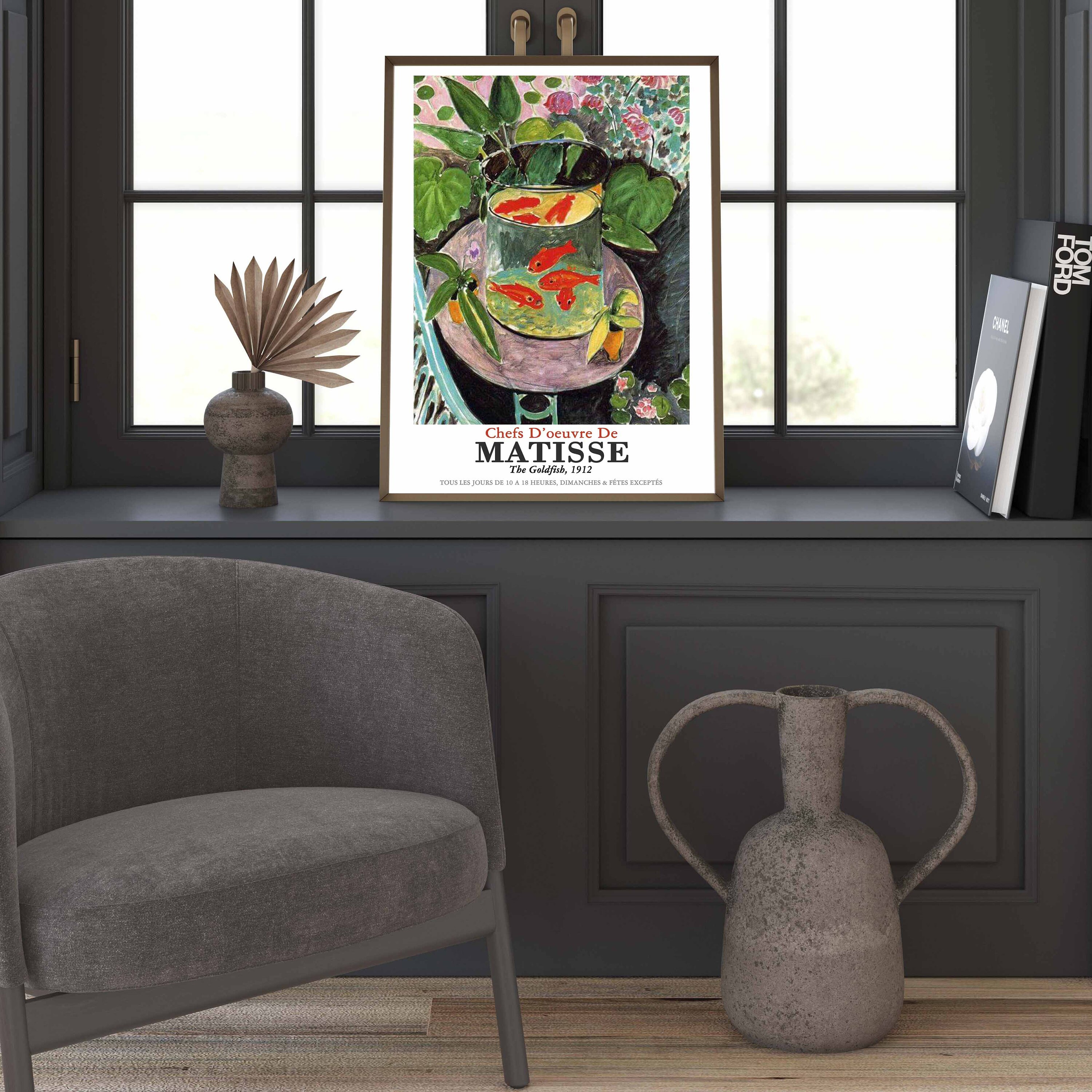 Henri Matisse THE GOLDFISH. Exhibition Wall Art Poster Print - Etsy