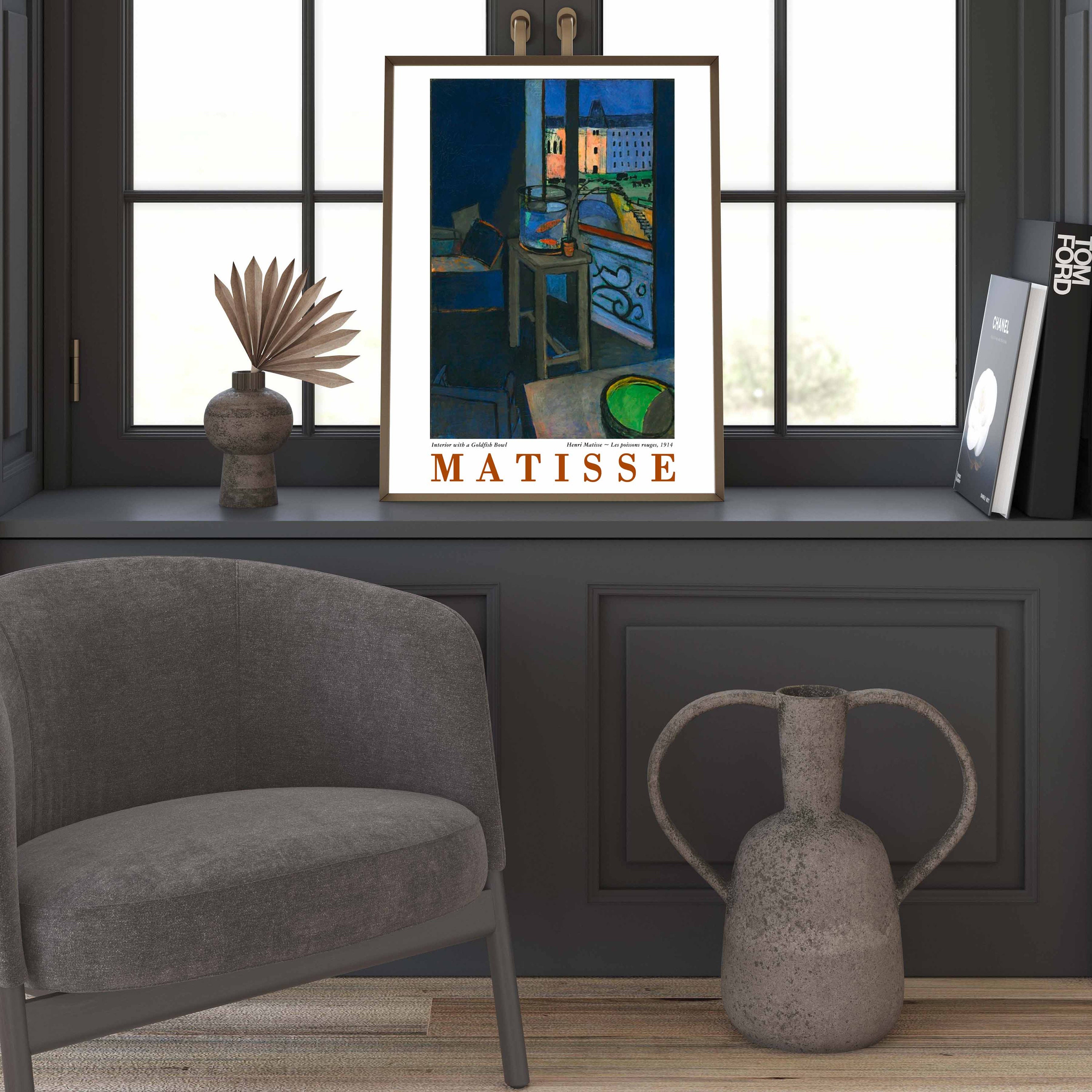Henri Matisse INTERIOR With GOLDFISH BOWL Exhibition Wall Art - Etsy