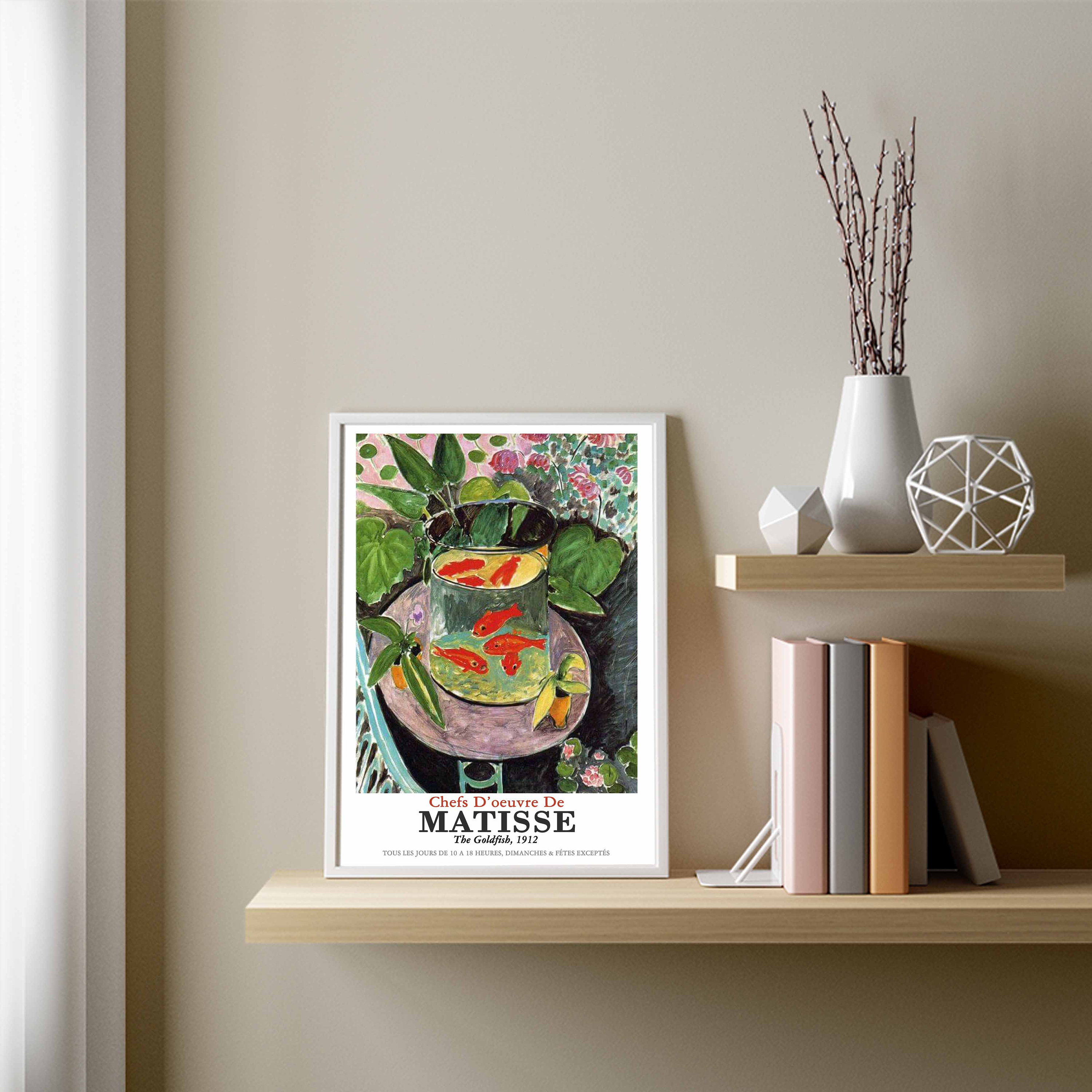 Henri Matisse THE GOLDFISH. Exhibition Wall Art Poster Print - Etsy