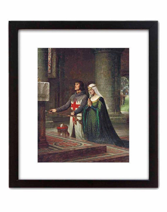 Pre Raphaelite Art Knight