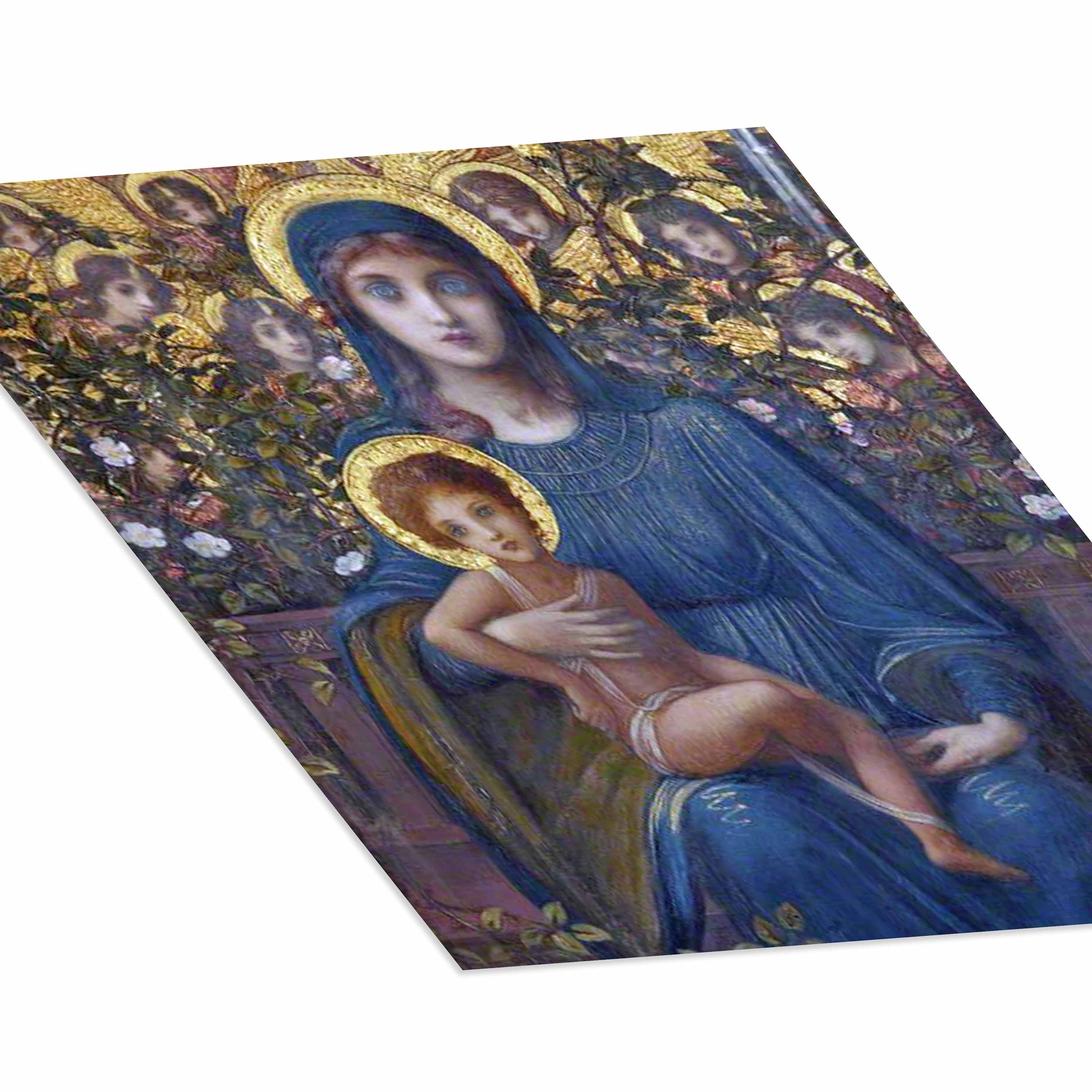 Virgin and Child Art Print: Pre-raphaelite Madonna & Christ - Etsy