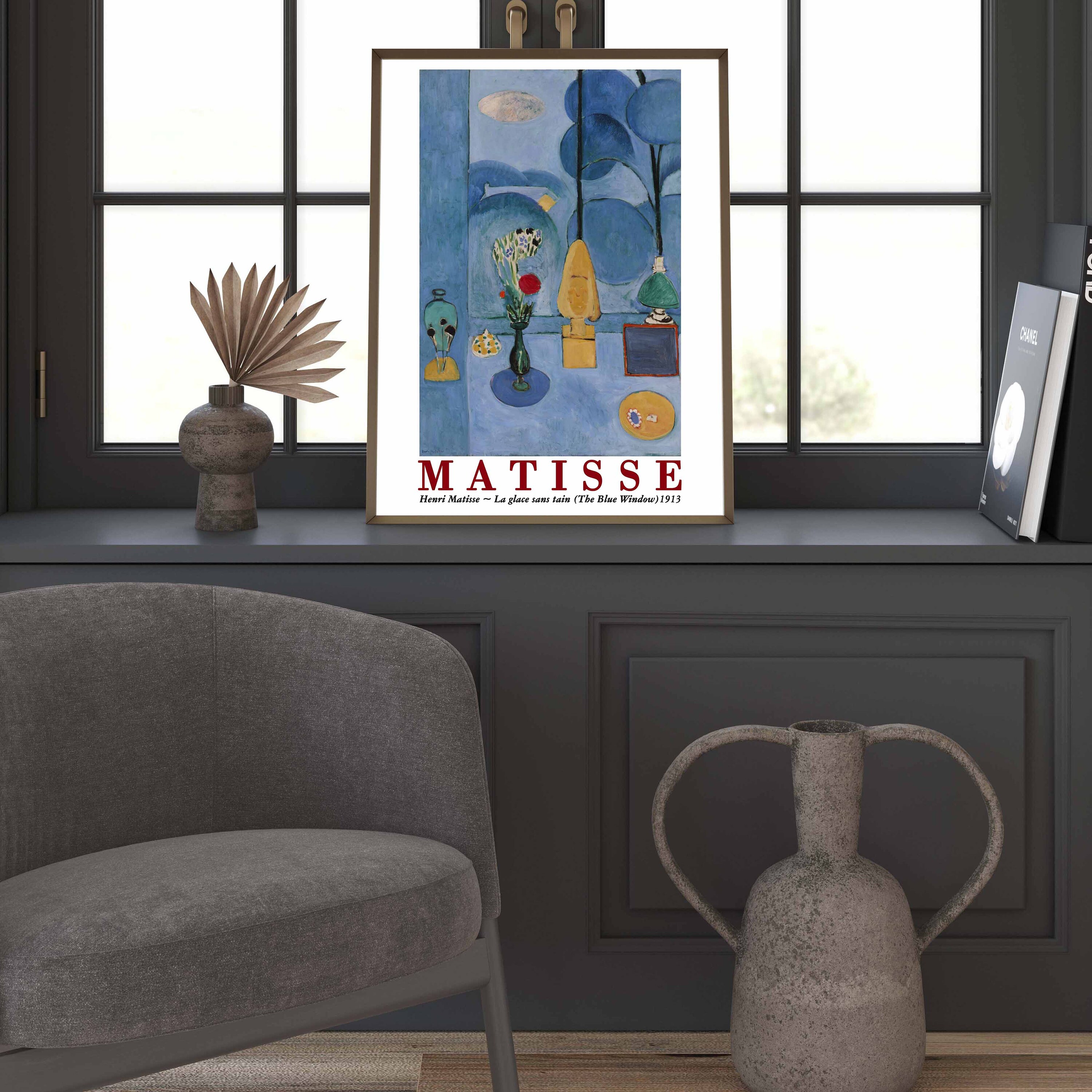 Henri Matisse THE BLUE WINDOW Custom Exhibition Wall Art - Etsy