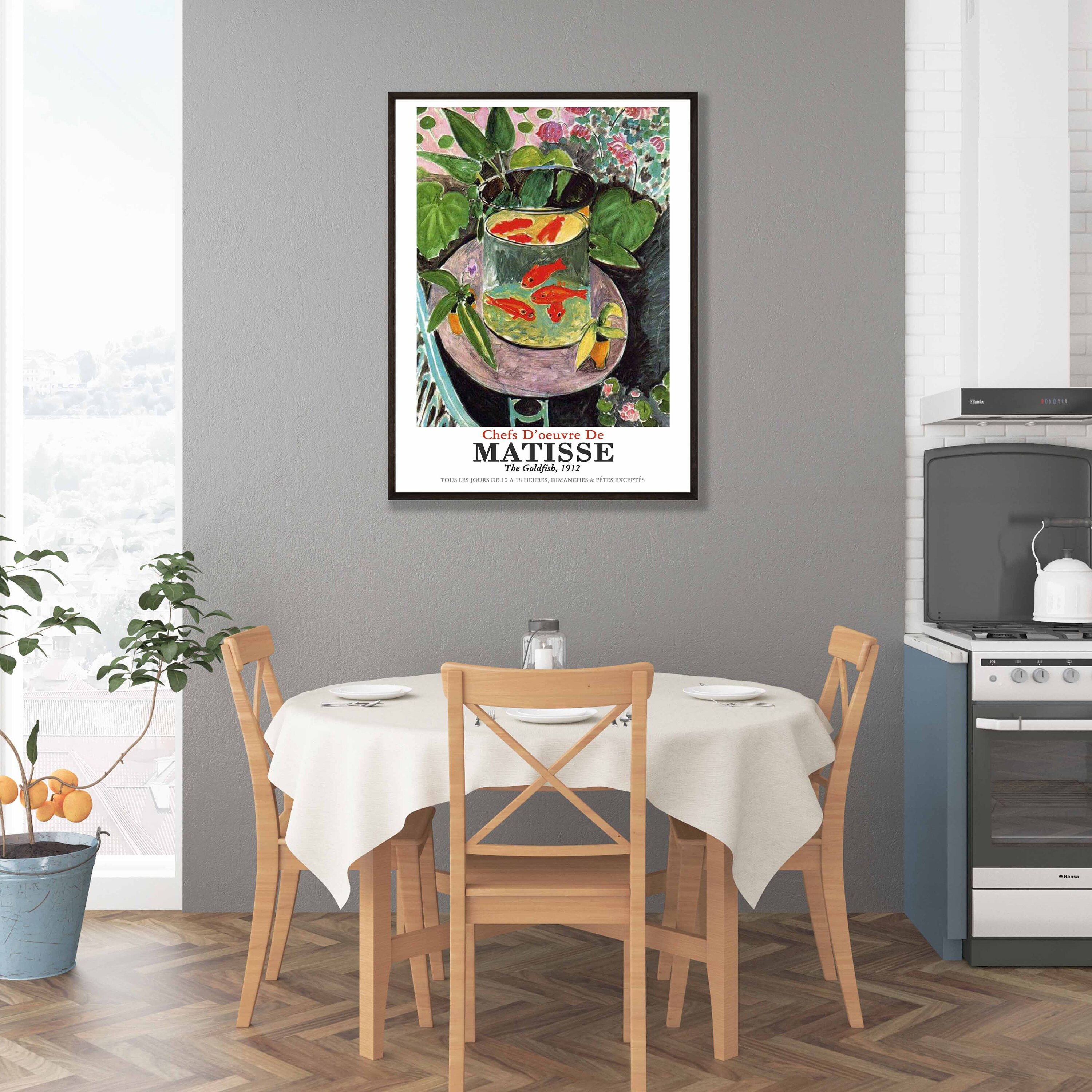 Henri Matisse THE GOLDFISH. Exhibition Wall Art Poster Print - Etsy