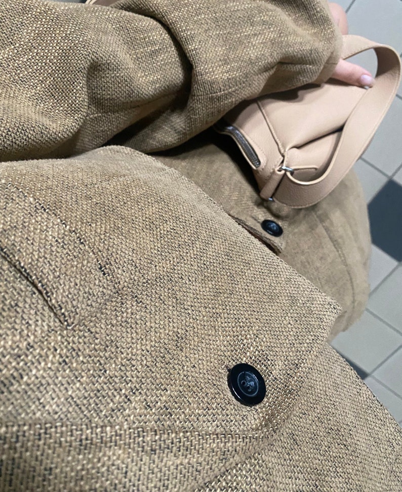 Reworked Vintage Suit Boxy Jacket and Skirt Set | Old Money Style ...