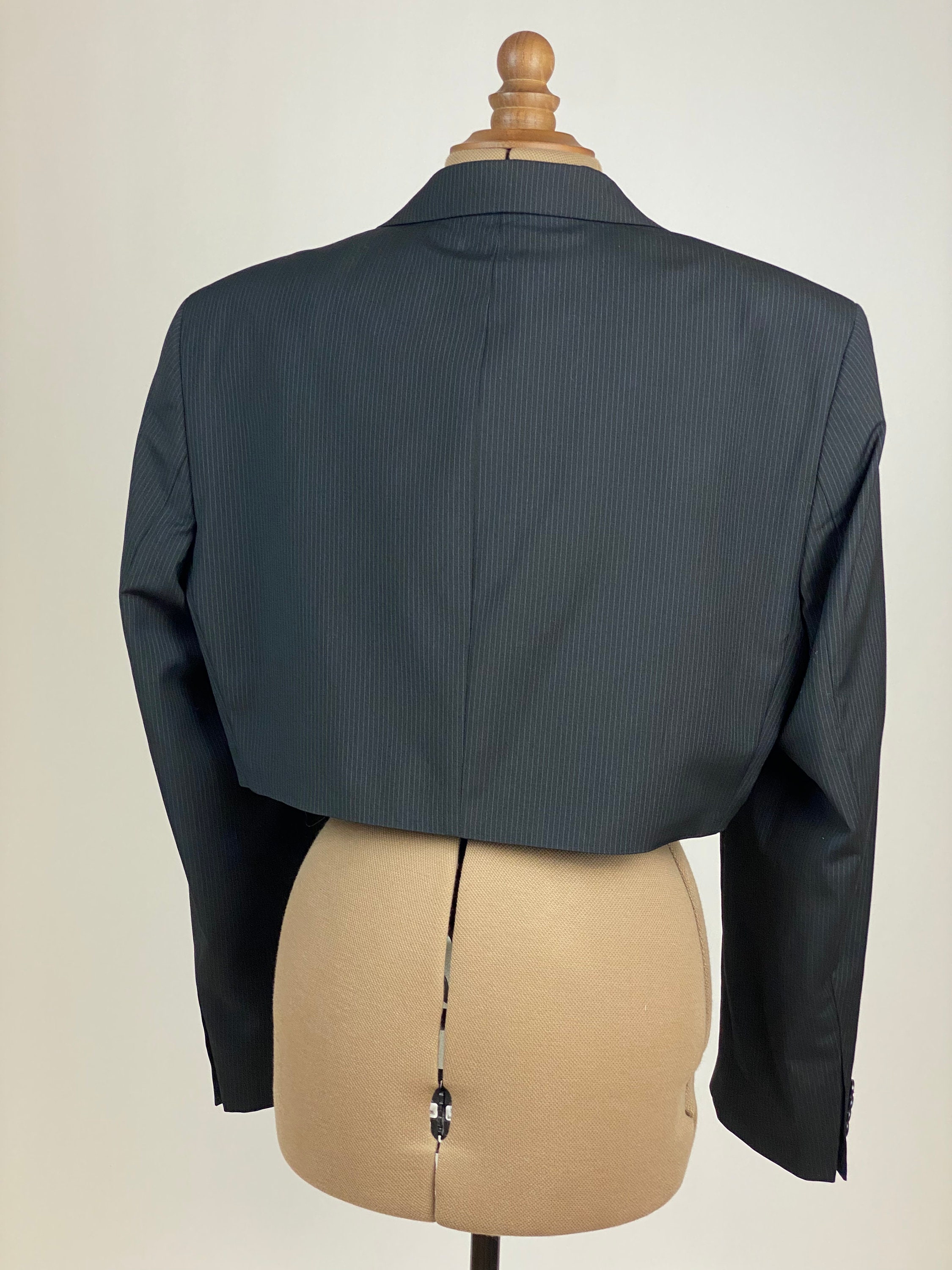 Reworked Vintage Suit Boxy Jacket | 90's Fashion Women - Etsy