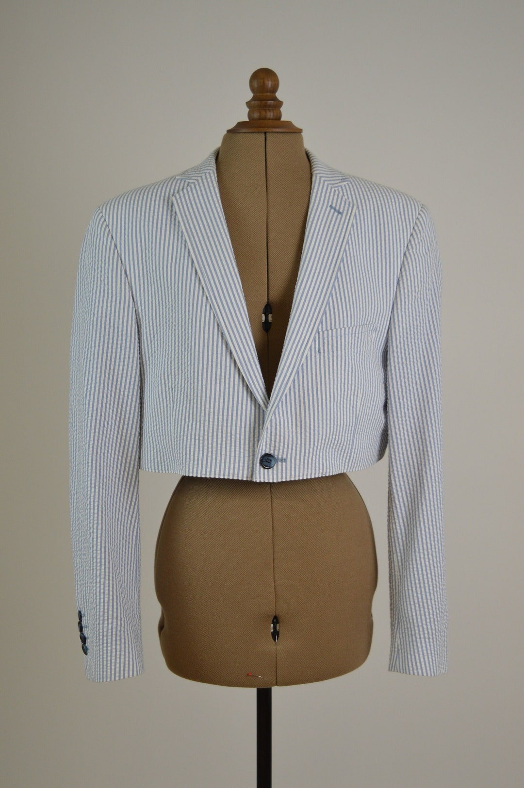 Reworked Vintage Suit Boxy Jacket 90's Fashion Women - Etsy