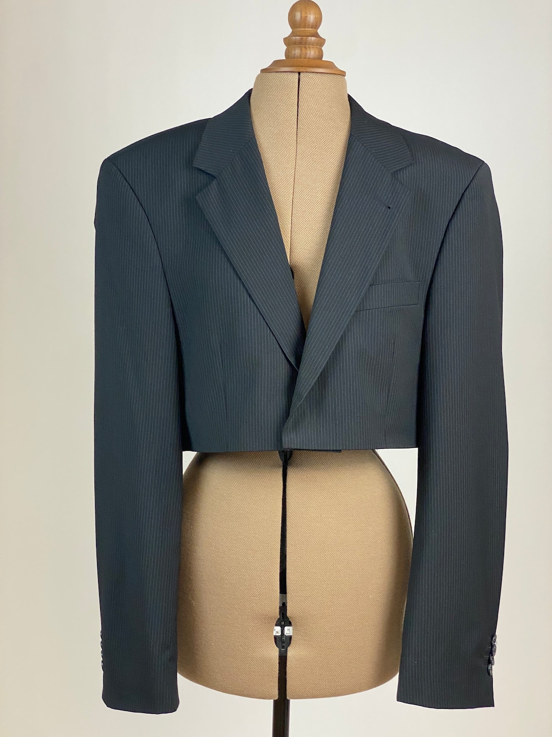 Reworked Vintage Suit Boxy Jacket | 90's Fashion Women - Etsy